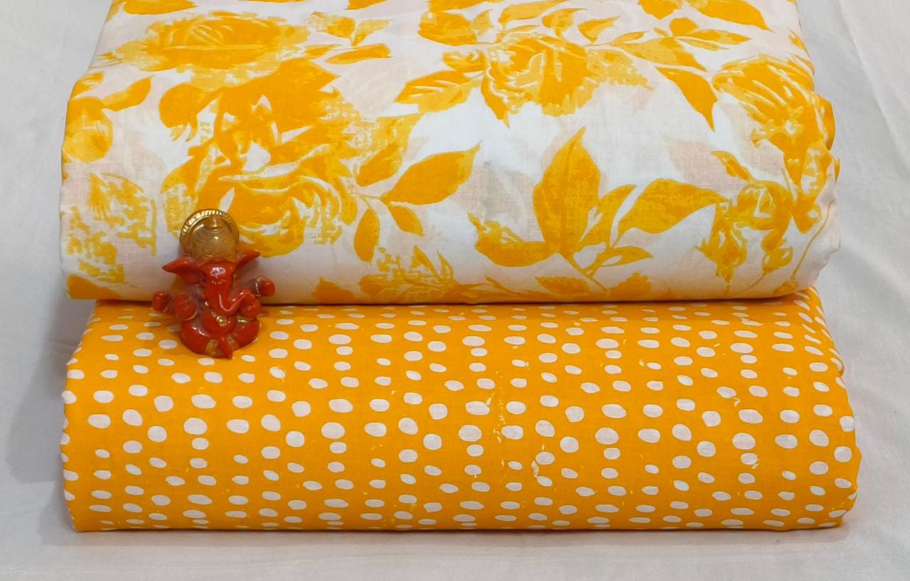 Cotton Printed Fabric Real Short Fabric Video – Siya Collection